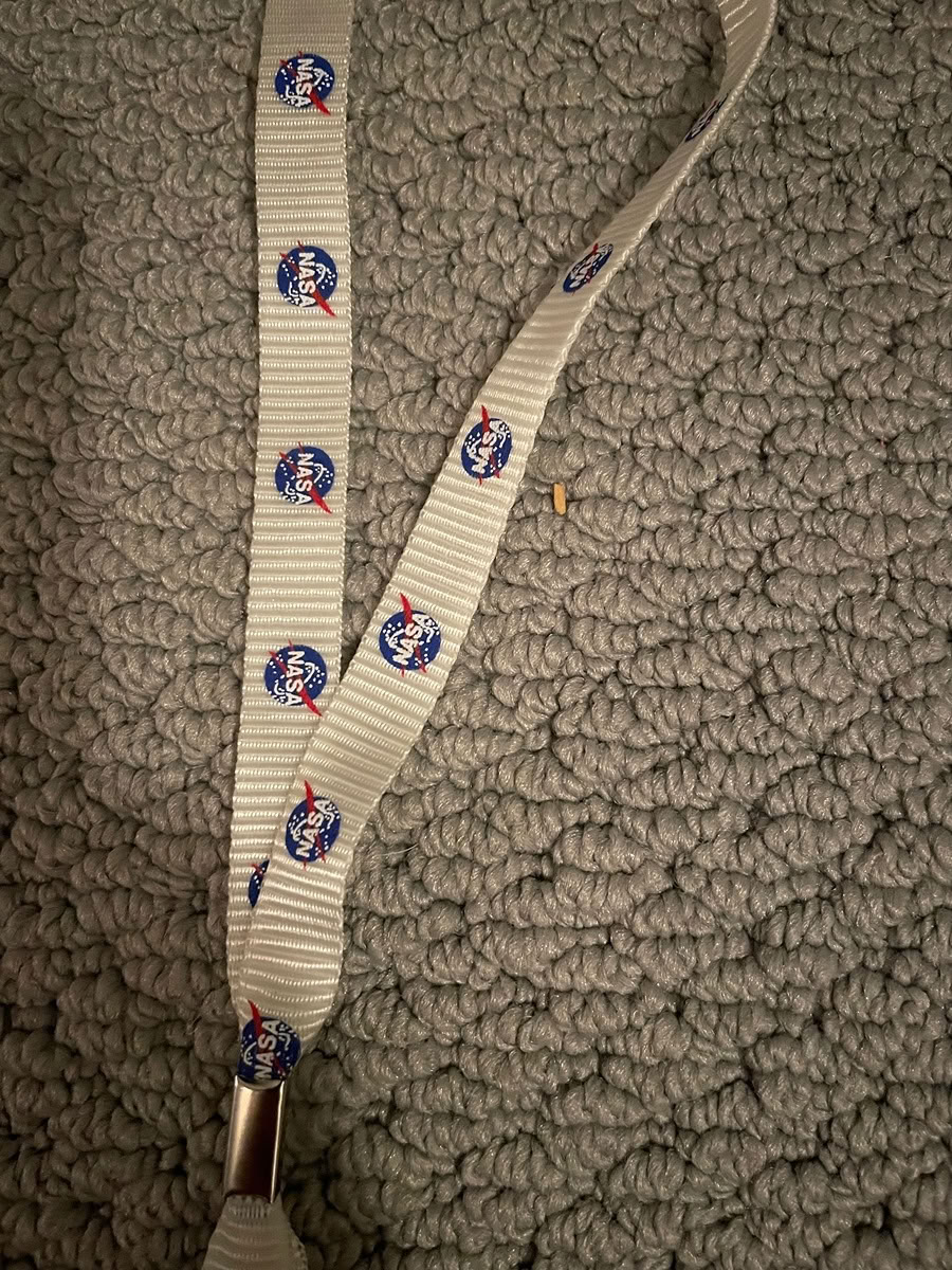Free: Lanyard with NASA logo (Alta vista / riverside)