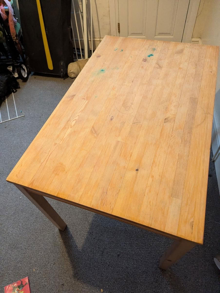 Free: Solid wood flat pack table (Walsall WS2)