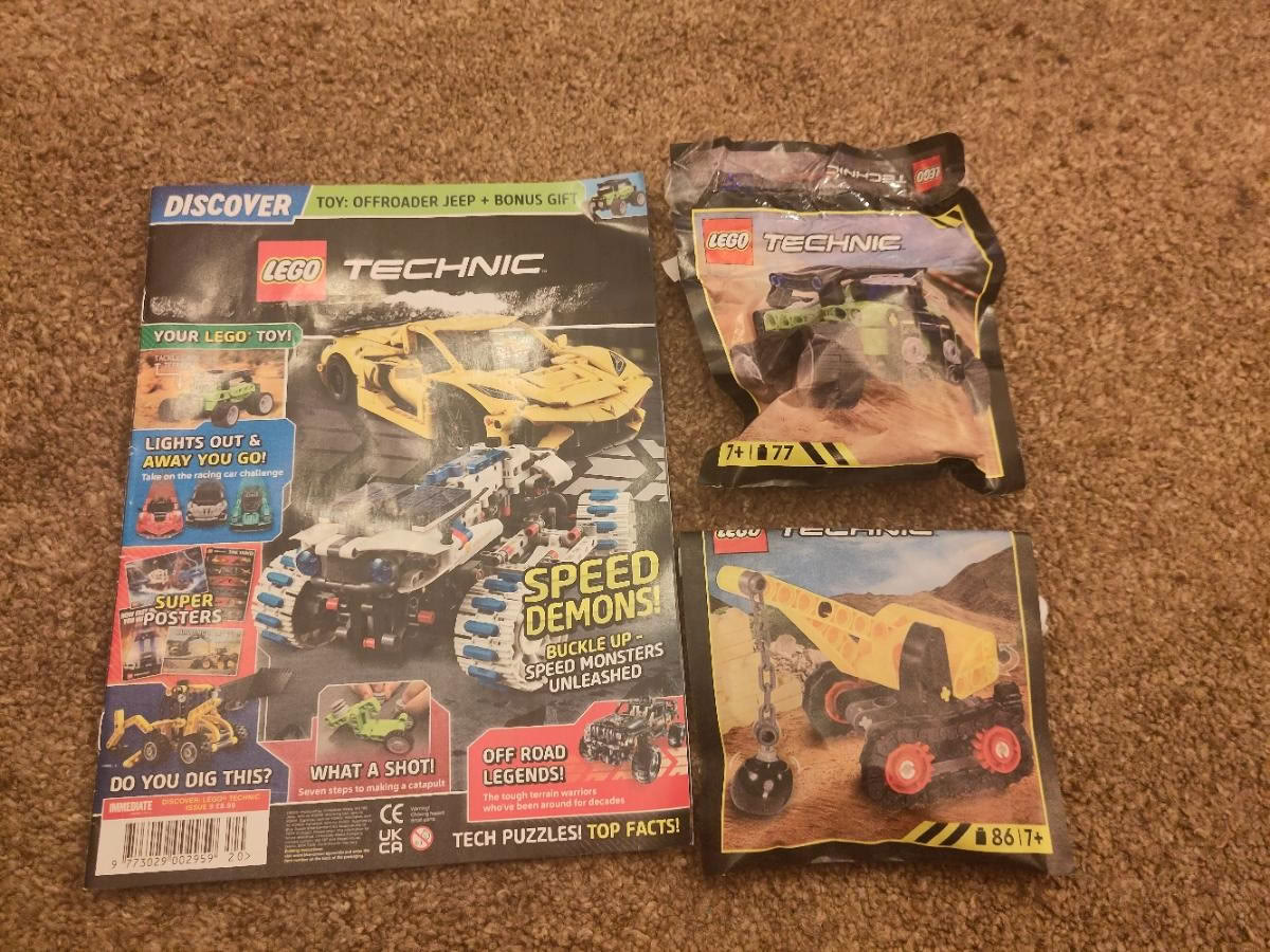 Free: Lego technic magazine (Bexhill old town, TN40) - Bexhill Freegle