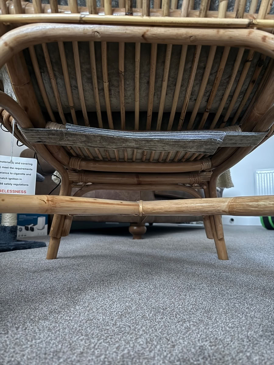Free: Cocoon chair (Corner Lane, Leigh) - Leigh Freegle