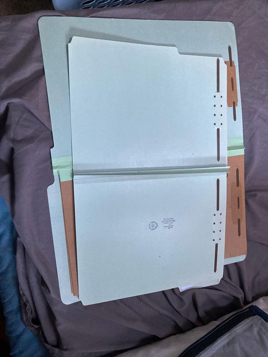 Free: 2-hole punches & folders (Ravenna)