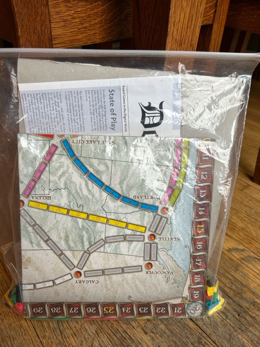 Free: Ticket to Ride board game (South Evanston)
